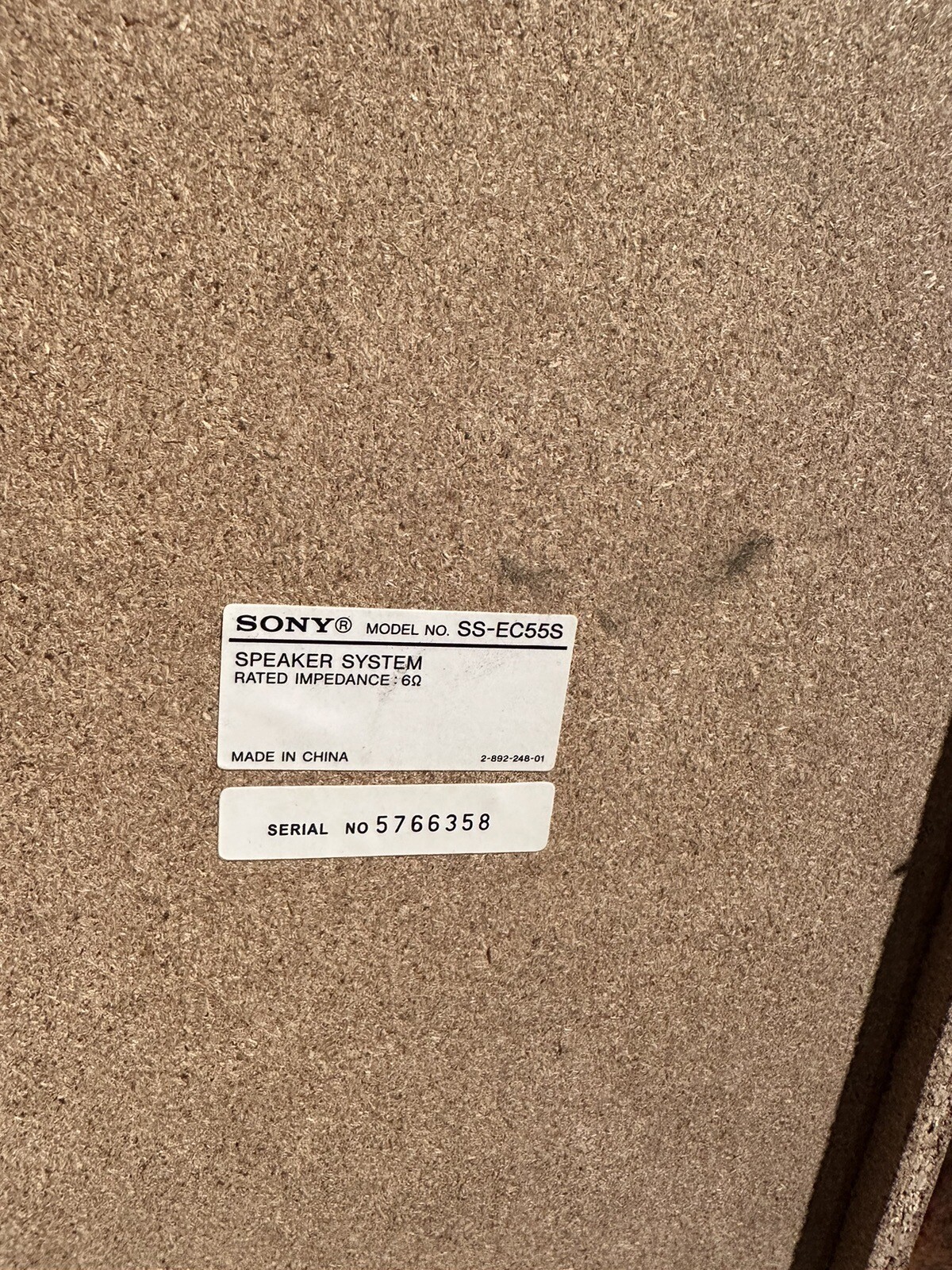 Sony Mini HI-FI Shelf Component System MHC-EC55 3 Disc Changer CD ...