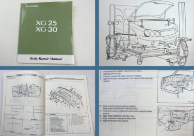 Hyundai XG25 XG30 Body Repair manual Werkstatthandbuch | eBay.de