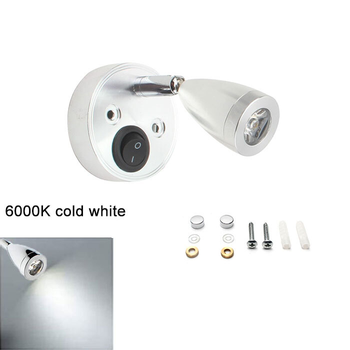 DC12V 24V RV Boat LED Reading Light Wall Lamp for Truck Motorhome ...