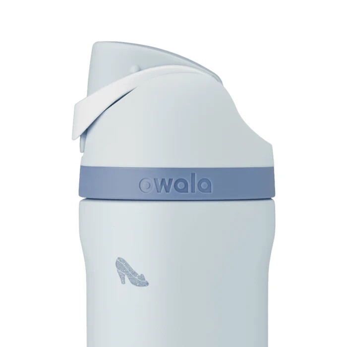 Owala Cinderella Disney Princess 24 oz FreeSip Blue Water Bottle ...