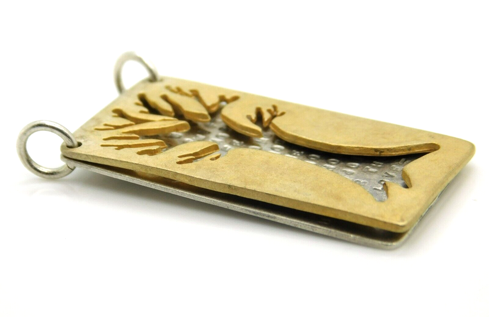 Kathy Bransfield 925 Sterling Tree of Life Henry Van Dyke Tree Poem ...