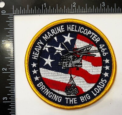 USMC US Marine Corps Heavy Helicopter Squadron 466 Bringing The Big ...