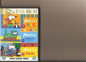MAISY - ABC / COLOURS AND COUNTING / FARM DVD KIDS 3 DISC SET ...