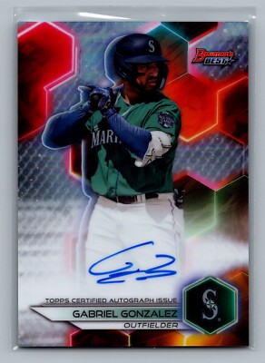 2023 Bowman's Best Gabriel Gonzalez Refractor Autograph | eBay