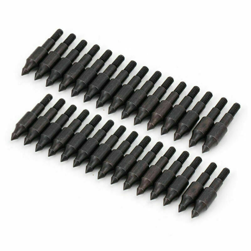 30x Grain Archery Arrow Field Points Screw On Target Practice Tips ...