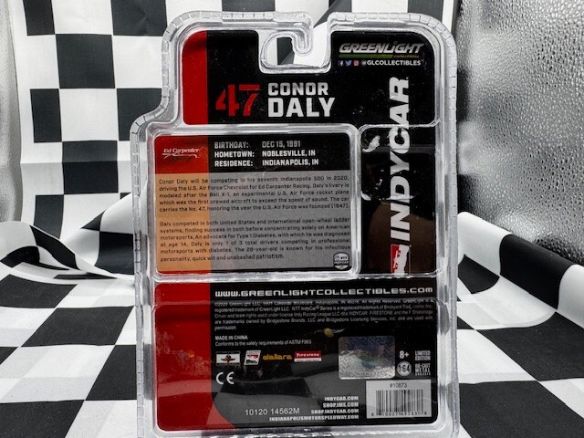 Greenlight 10873 2020 IndyCar #47 Conor Daly Carpenter Racing 1:64 ...