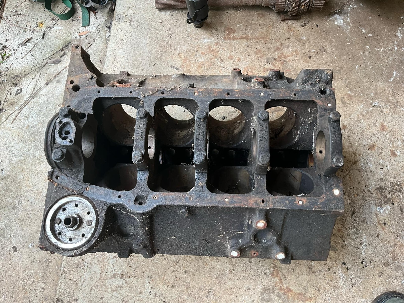 SBC Small block chevy 283 Engine block, standard bore, 3834812, 1963 | eBay