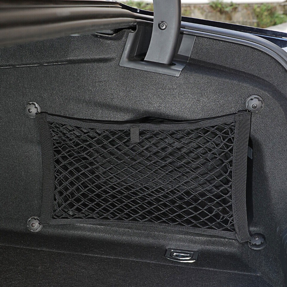 Elastic Mesh Cargo Pocket Car Interior Accessories Trunk Organizer ...
