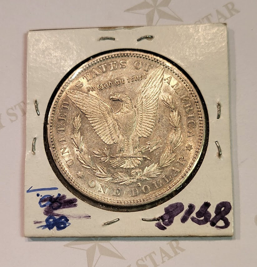 1884-S Morgan Silver Dollar, Choice AU, No Issues, Great Luster ...