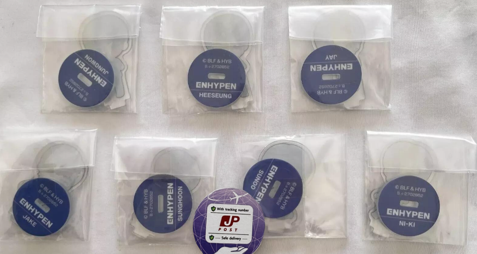 Enhypen Couple Toy Mini Acrylic Stand Complete Set 7 BANDAI NAMCO NEW ...