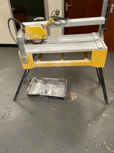 QEP 24" Bridge Saw - Tile Cutter Floor Standing - Wet 600mm Folds Down ...