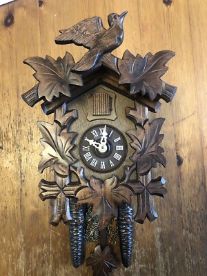 Hönes Black Forest Cuckoo Clock-Rebuilt May 2025-Night Shut Off ...