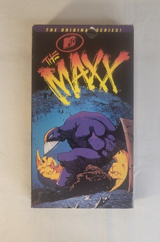 MTV'S THE MAXX VHS Original Series Animation Cult RARE 1995 PROMOTIONAL ...