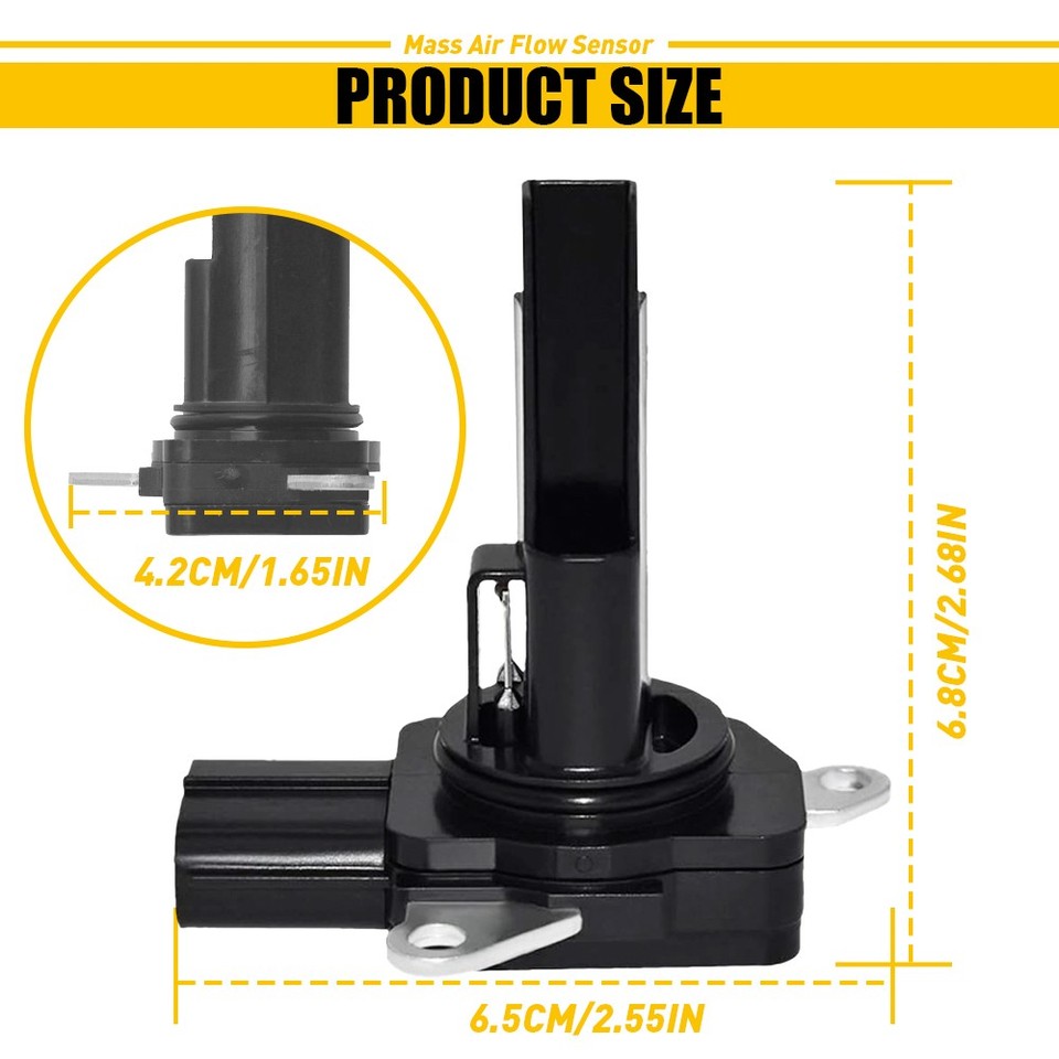 Mass Air Flow Meter Sensor MAF Fits for Toyota Highlander Corolla Camry ...