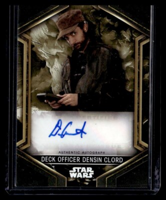 2023 Star Wars Obi-Wan Kenobi #A-DC Dan Considine Auto Deck Officer ...