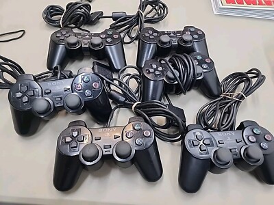 Lot Of Six (6) Broken Parts ONLY AS IS Not WORKING PS2 Playstation ...