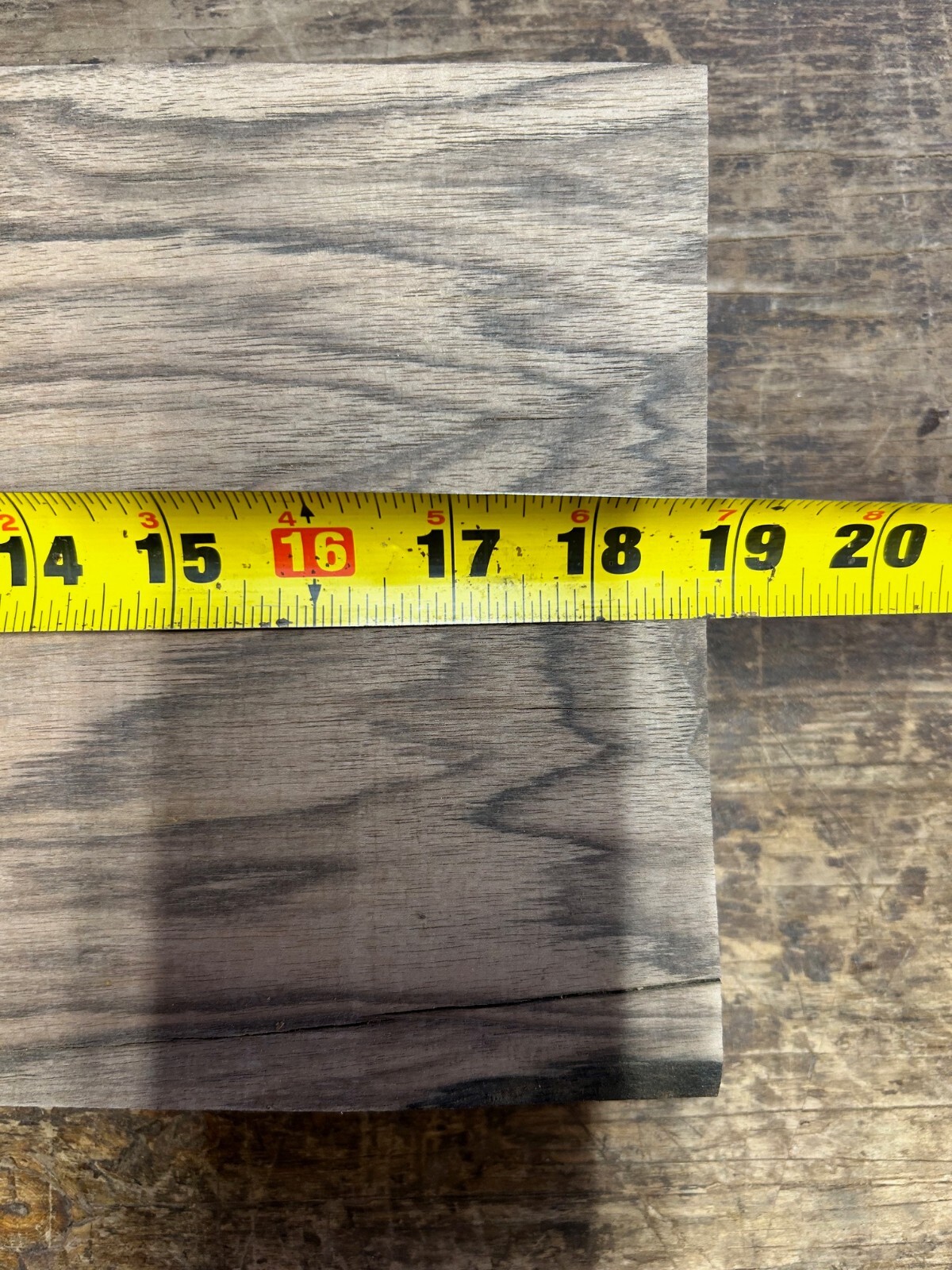 INSANE! MARBLE CAKE Walnut 18.75"x7.5" Lumber Block Carving Art Craft ...