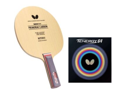 Butterfly Primorac ST Pingpong Racket Tenergy 64 Set Table Tennis ...