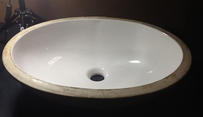 Fowler Wentworth Under Counter Basin White 570Mm X 430Mm X 180Mm | eBay