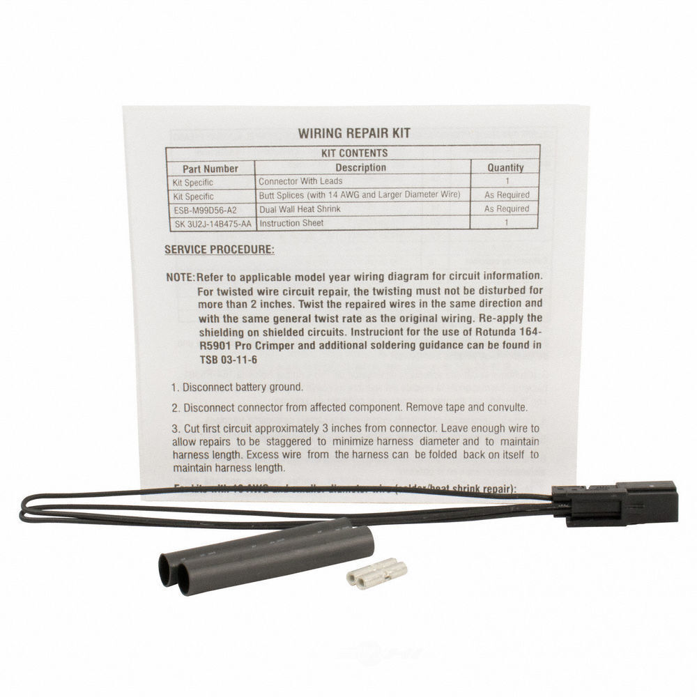 Motorcraft WPT1477 Electrical Connectors - Door Harness Connector for ...