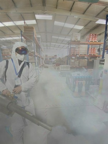 Thermo Fogger Petrol Powered Disinfection Pest Control Fogging Device ...