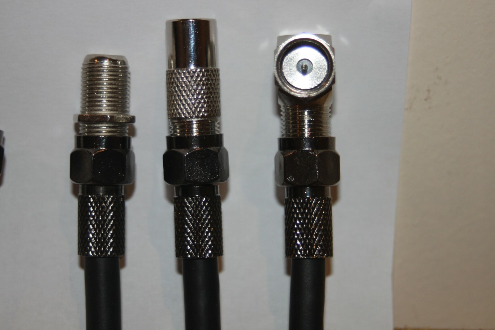 Satellite TV Coax Cable Aerial Lead Virgin Media Lead screw type for V6 ...