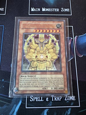 Yu-Gi-Oh! Exxod, Master of the Guard - SD7-EN001 - 1st Edition - Ultra ...
