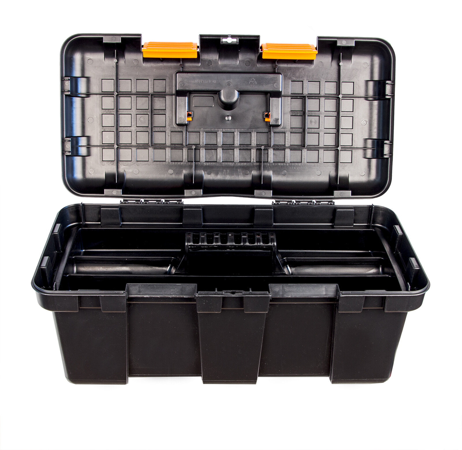 Werkzeugkoffer leer 50x25x23,5cm groß Toolbox Kiste Kasten Organizer ...