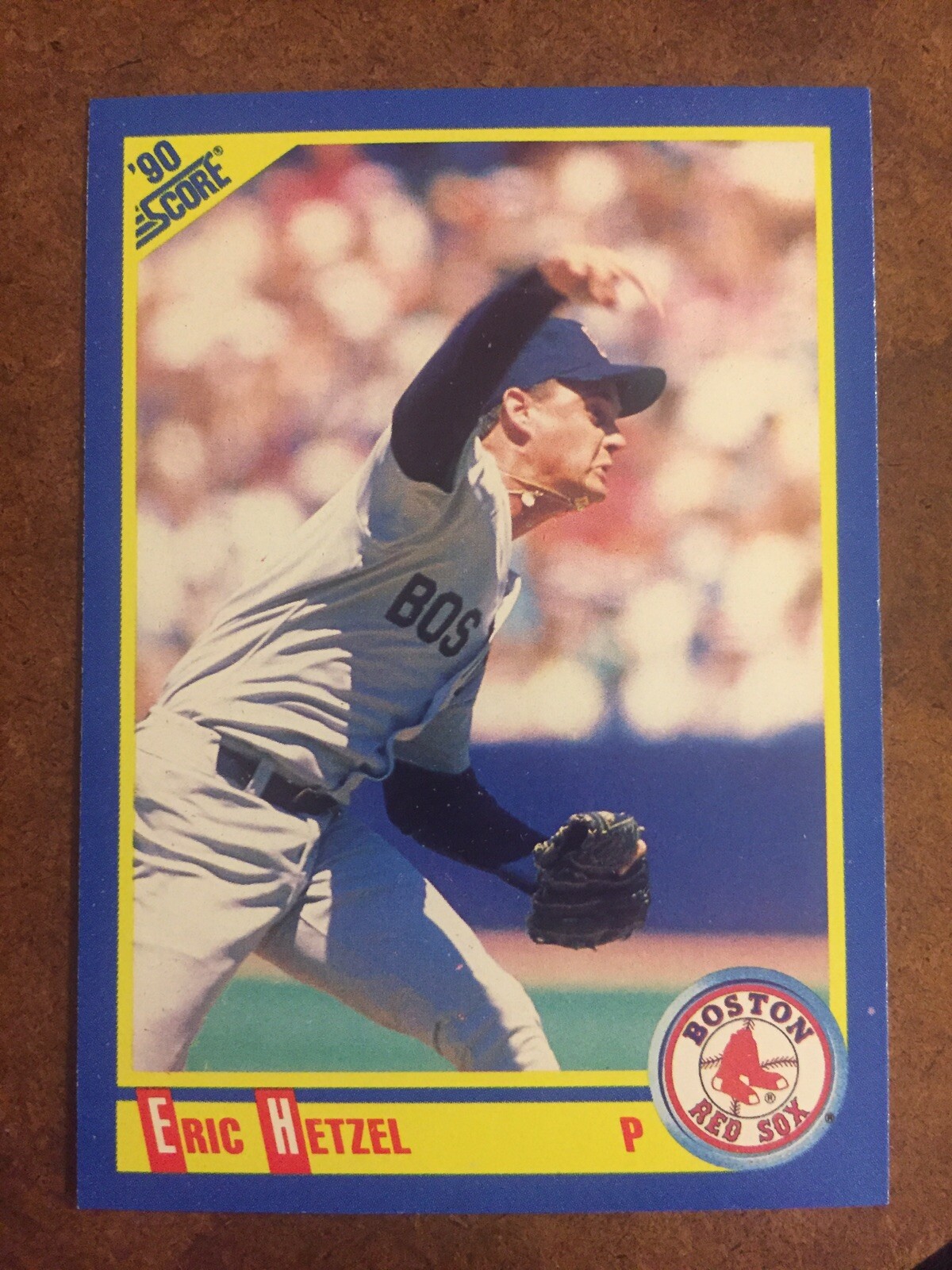 Eric Hetzel 543 Score 1990 MLB Baseball Trading Card | eBay