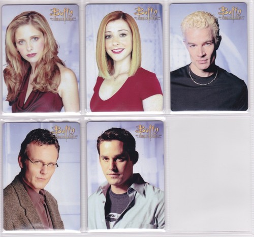 Buffy The Vampire Slayer Ulitimate Series 2, Character Metal Card Set ...