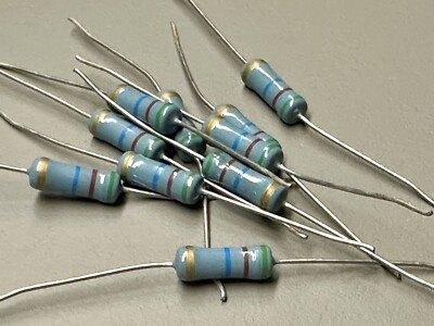 51 Megaohm (51M) ~ 1 Watt ~ KOA RESISTORS (Lot of 10) Vintage ~ Through ...