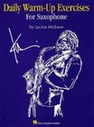 Daily Warm-Up Exercises for Saxophone - Paperback By McLean, Jackie ...
