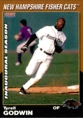 2004 New Hampshire Fisher Cats Choice 25 Tyrell Godwin Wilmington North ...