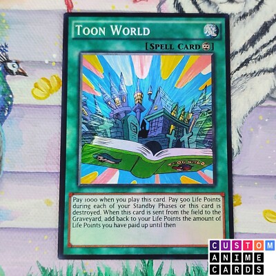Toon World ANIME EFFECT HOLO card | eBay