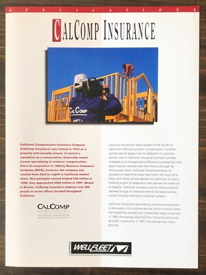 Wellfleet Communications - CalComp Insurance Applications Sales ...