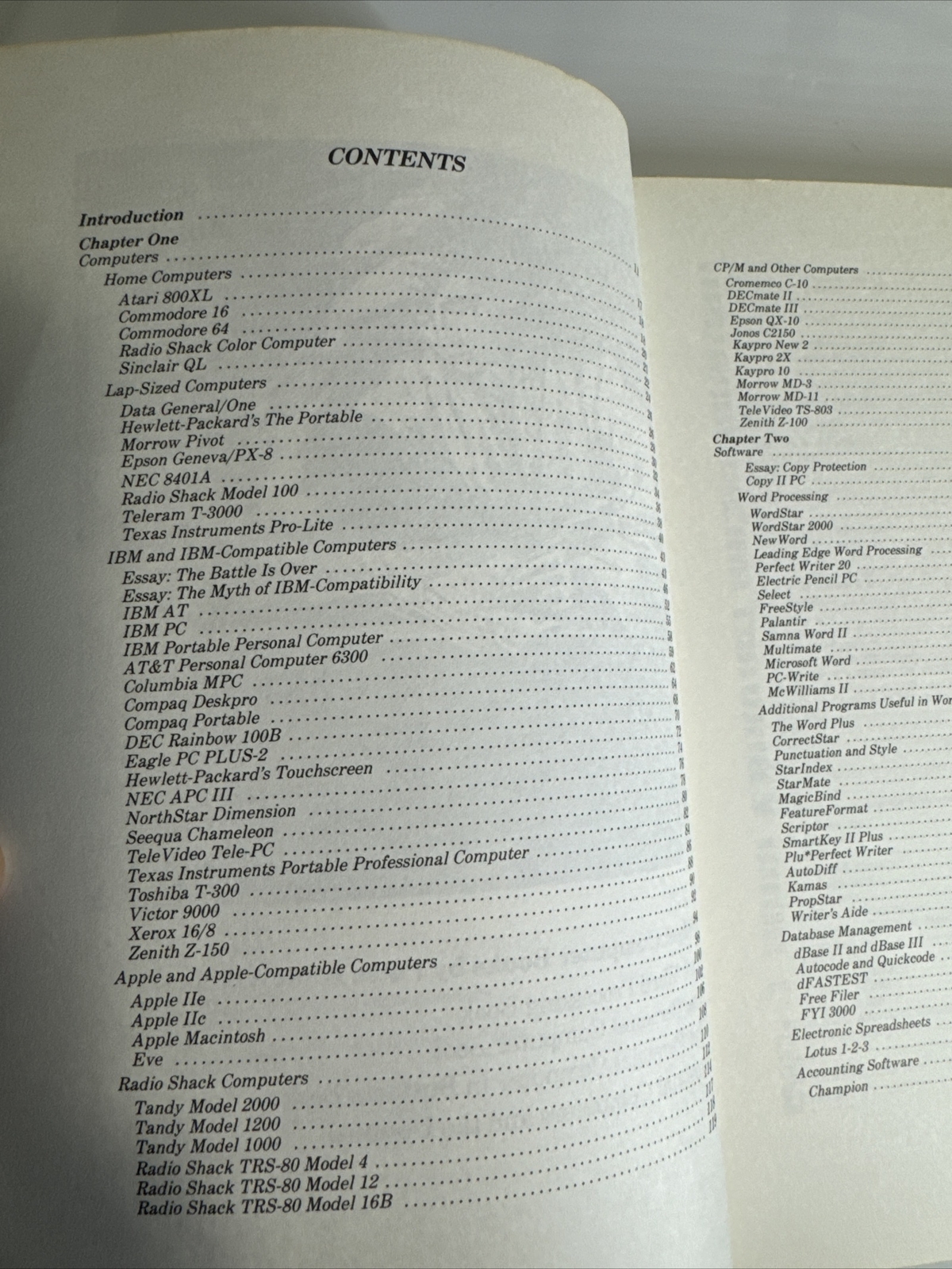 1985 The Personal Computer Book Of Vintage Computers Atari Victor Eagle ...