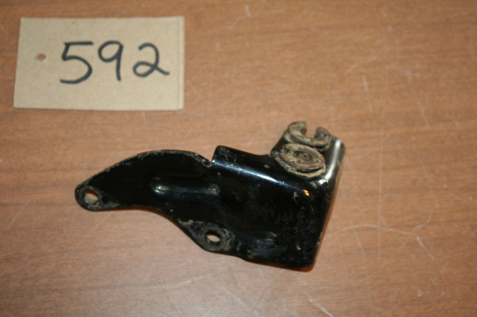 1983 Yamaha YTM 200K Rear Brake Cable Reciever Bracket OEM 83 | eBay