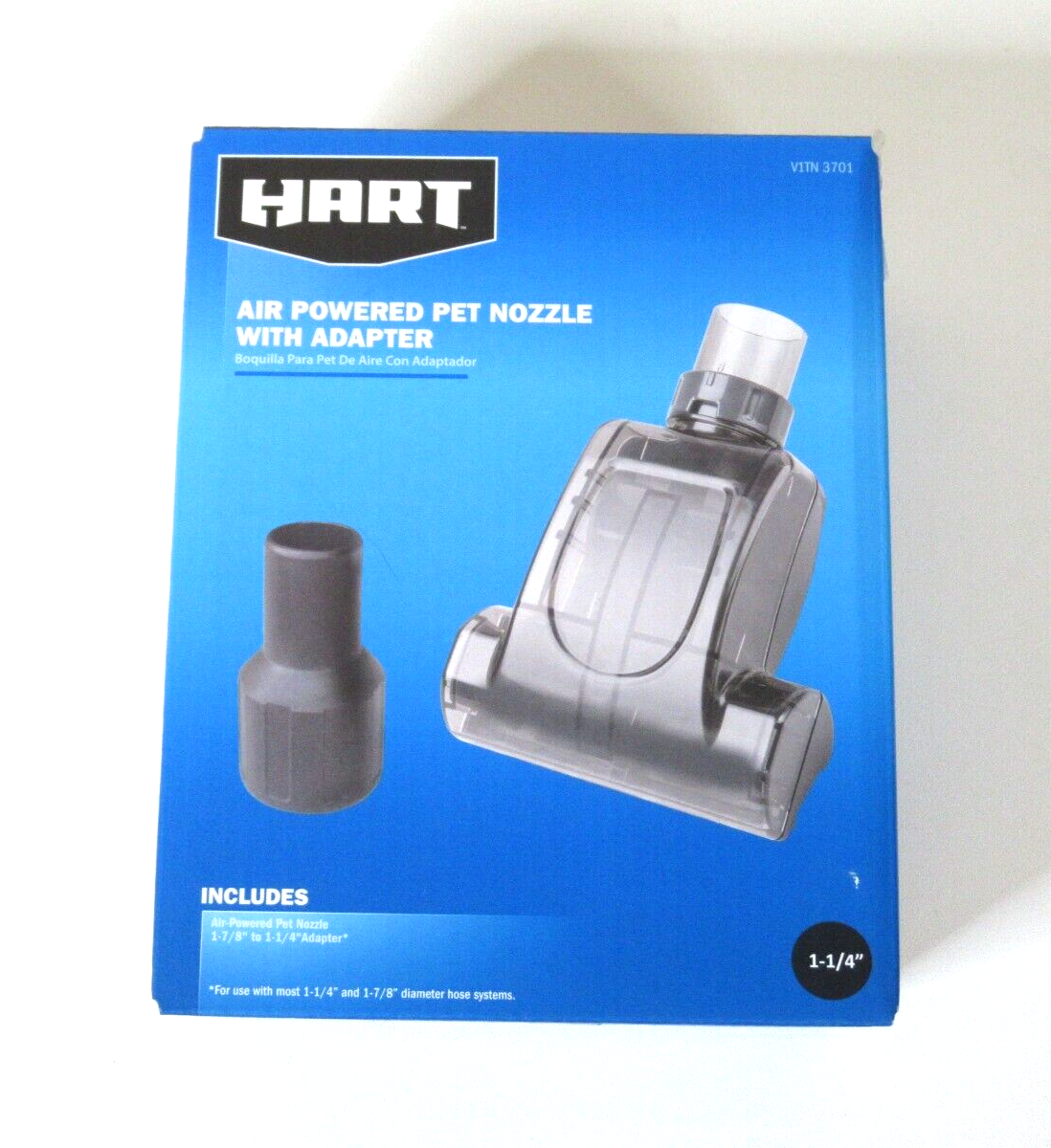 Hart AIR POWERED PET NOZZLE W/ Adapter 1-7/8" to 1-1/4” Adapter ...