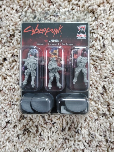 Cyberpunk Red Lawmen a Stargrave 40k 28mm Miniatures for sale online | eBay