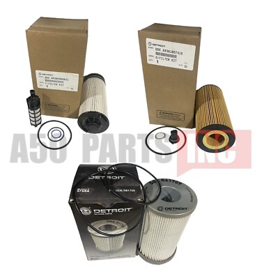 Freightliner M2 DD8 Oil Change Kit OEM Filters | eBay