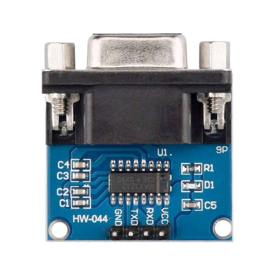 MAX3232 RS232 Serial Port TO TTL Converter Module Female DB9 3V-5V ...
