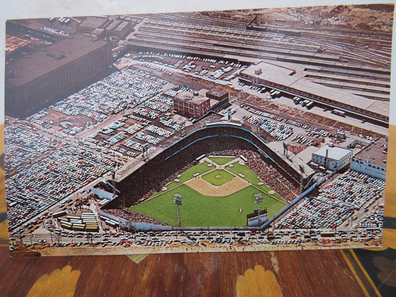 Crosley Field Cincinnati Reds Besaball Stadium Dexter Fas Foto 58950-B ...