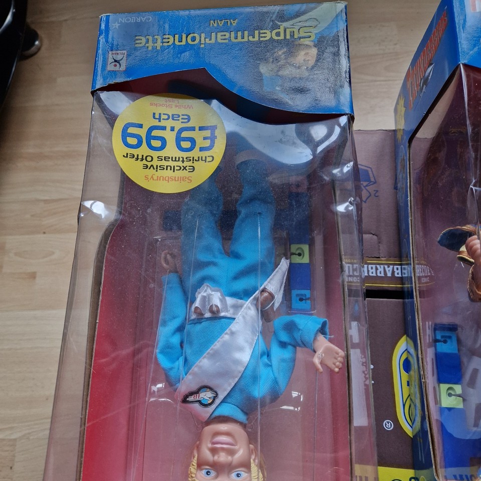 Thunderbirds Puppets/figures Boxed | eBay UK