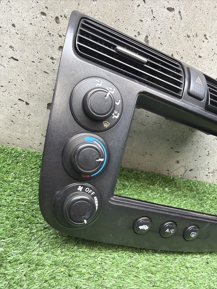 02-05 HONDA CIVIC SI EP3 HATCHBACK CLIMATE CONTROL RADIO DASH TRIM ...