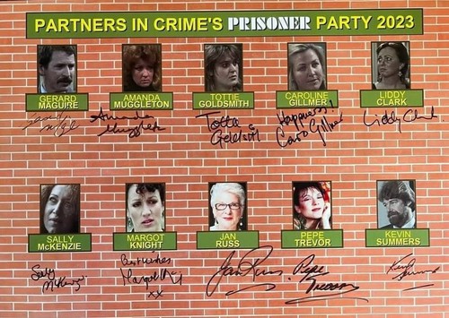 Prisoner cell block h signed poster | eBay UK
