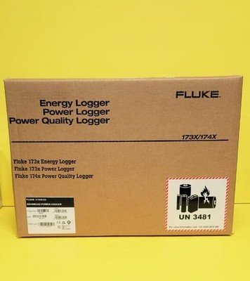 New Fluke 1738 Three Phase Advanced Power Quality Logger Analyzer Kit W ...
