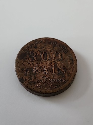 300 Grain Copper Token Old Token | eBay