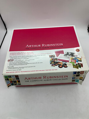 Arthur Rubinstein: The Complete Album Collection 142CD + 2DVD Box ...