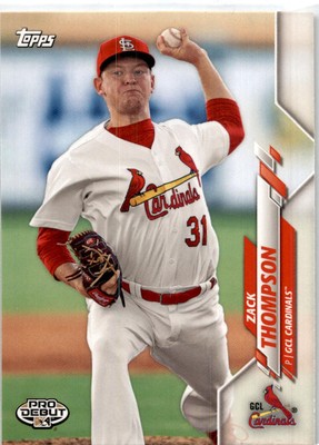 2020 Topps Pro Debut Baseball Zack Thompson #PD-33 | eBay