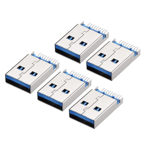 PCB Connector USB-AM 3.0 Male Jack 9 Pin SMT 180 Degree 5Pcs for sale ...